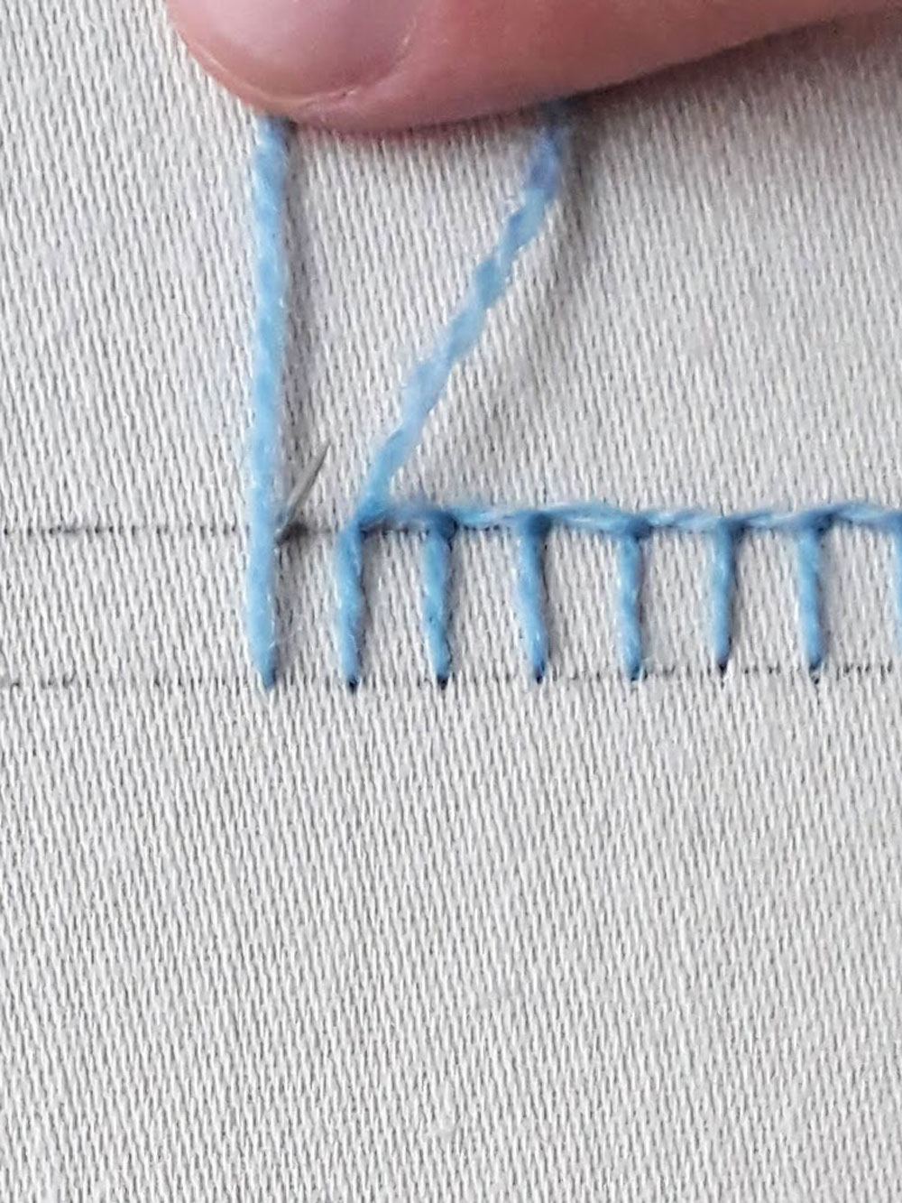 How to stitch: Buttonhole stitch - Elara Embroidery